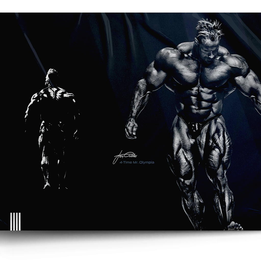 Quad Stomp Poster – Legendary Olympia Pose | Jay Cutler Shop